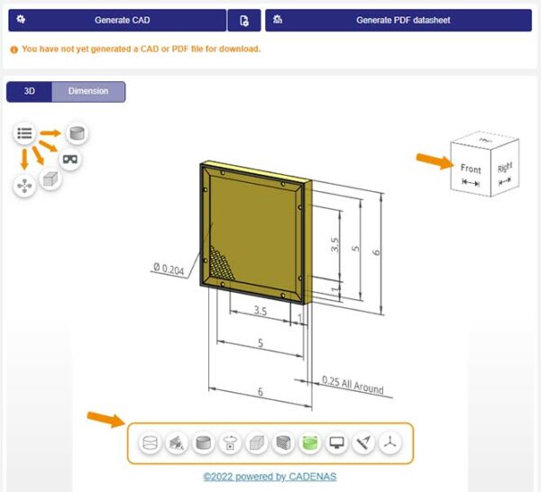 FREE CAD Tool: EMI/RFI Shielded Vent Panels | MAJR Products