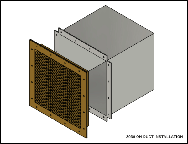 HVAC Waveguide Panels for EMI/RFI Shielding | ICS / ICD 705