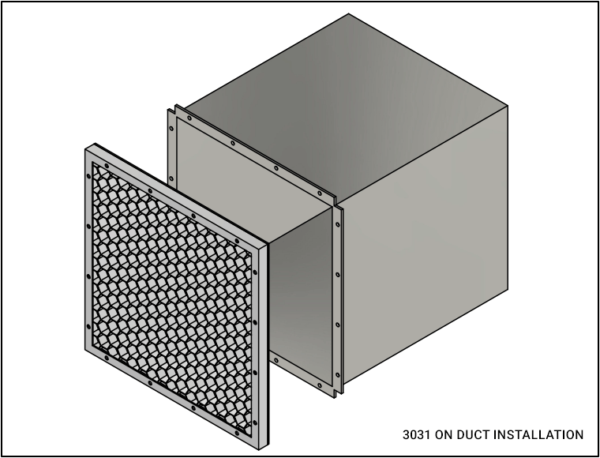 HVAC Waveguide Panels for EMI/RFI Shielding | ICS / ICD 705