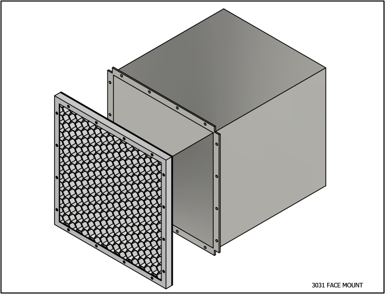 MAJR-Products-HVAC-Waveguide-Vent-Panel-3031-FACE-MOUNT | MAJR Products